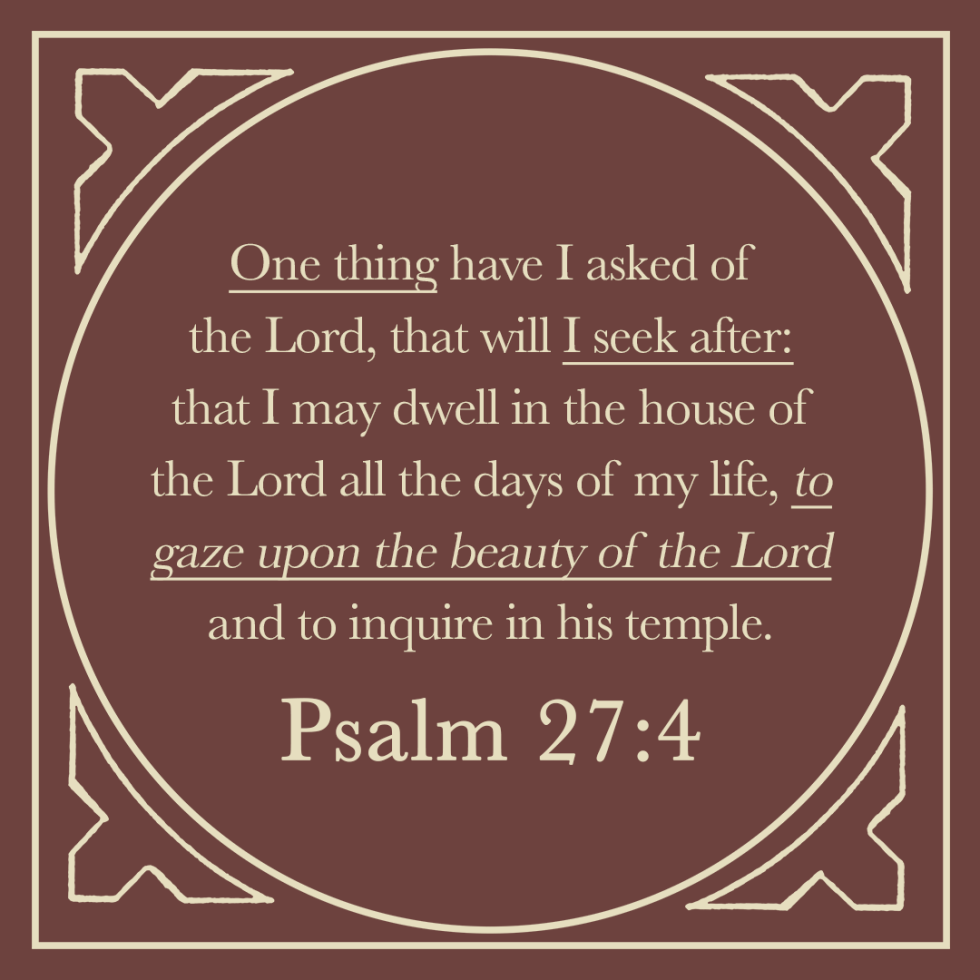 The Timeless Quest for God's Presence: Insights from Psalm 27 - King's ...